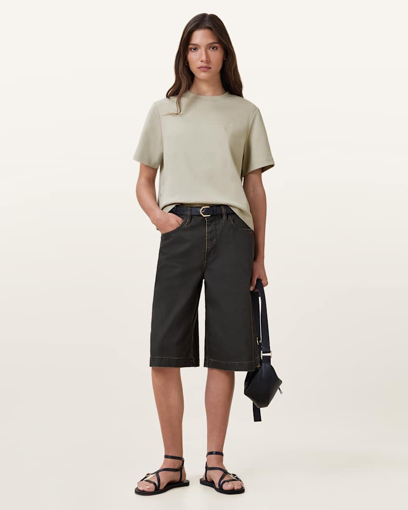 Lisa Haven T-Shirt LIGHT ASH GREEN | ALLSAINTS US